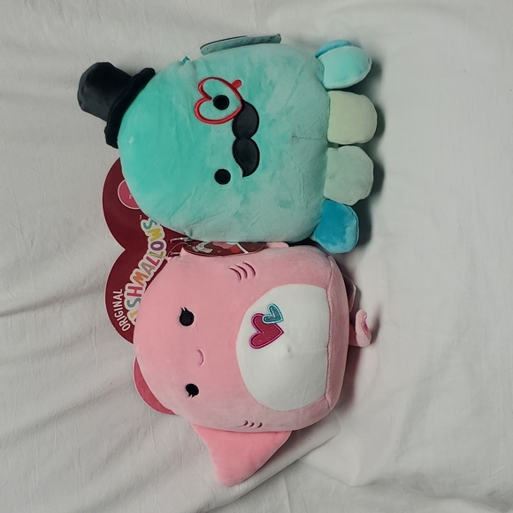 Kellytoy | Toys | Bnwt Saxa The Stingray Eiko The Octopus Squishmallows Set 8 Walgreens Exclus ...